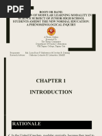 Sample Research Title Defense Presentation | PDF