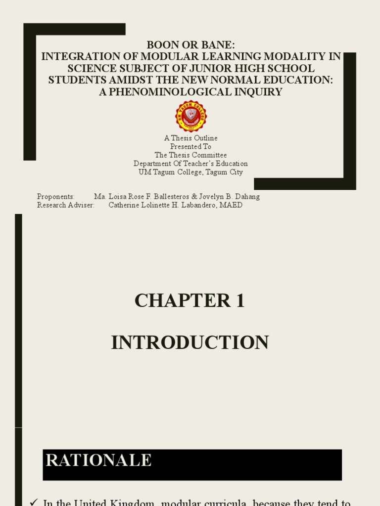 Group 137 - PPT For Outline Defense | PDF | Epistemology | Learning