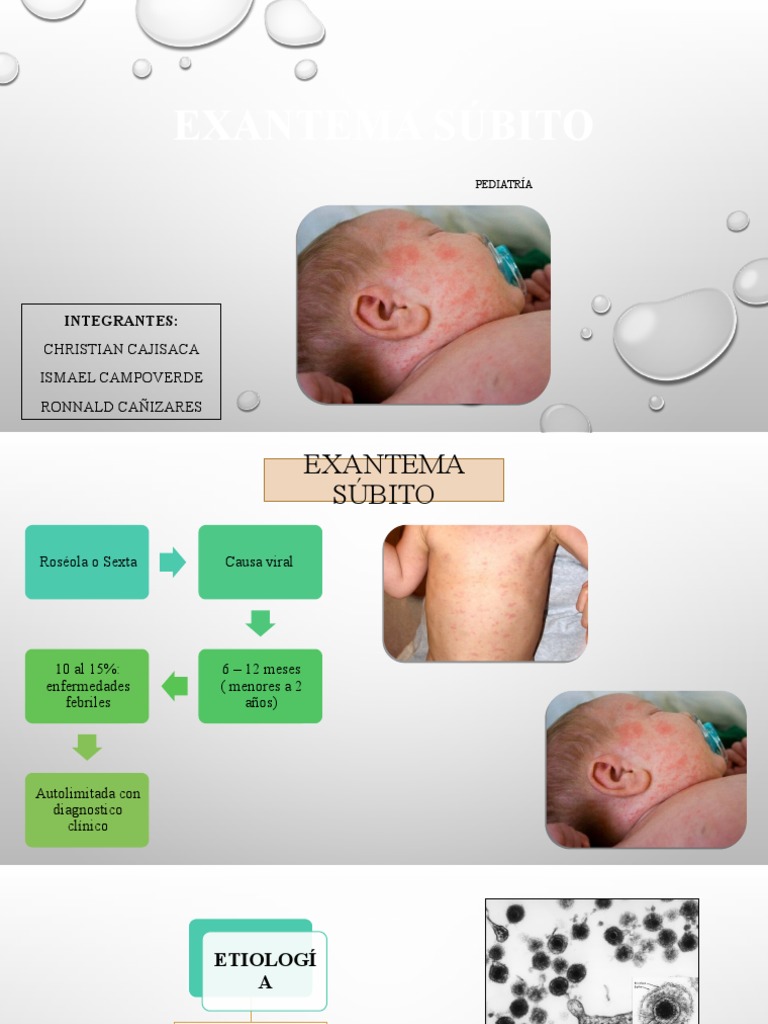 Exantema Súbito | PDF | Inmunología | Enfermedades virales