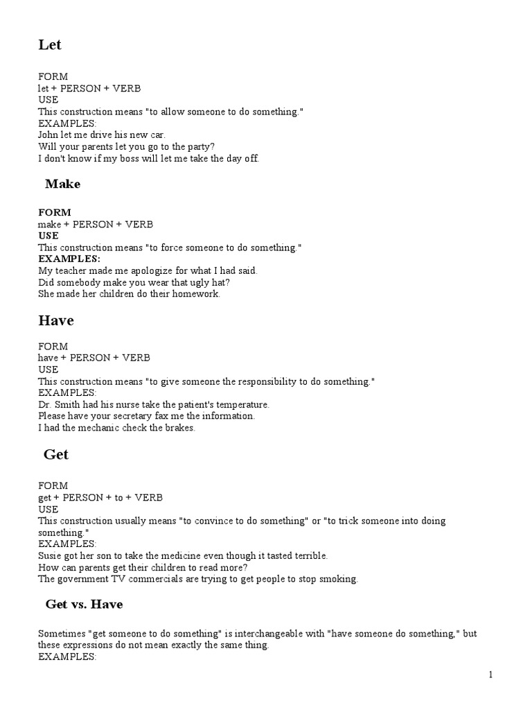 Form USE Examples | PDF | Grammatical Tense | Verb