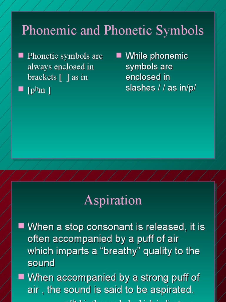 LING-08 Phonemic and Phonetic Symbols Rev 2-1-2011 Dr. David F. Maas ...