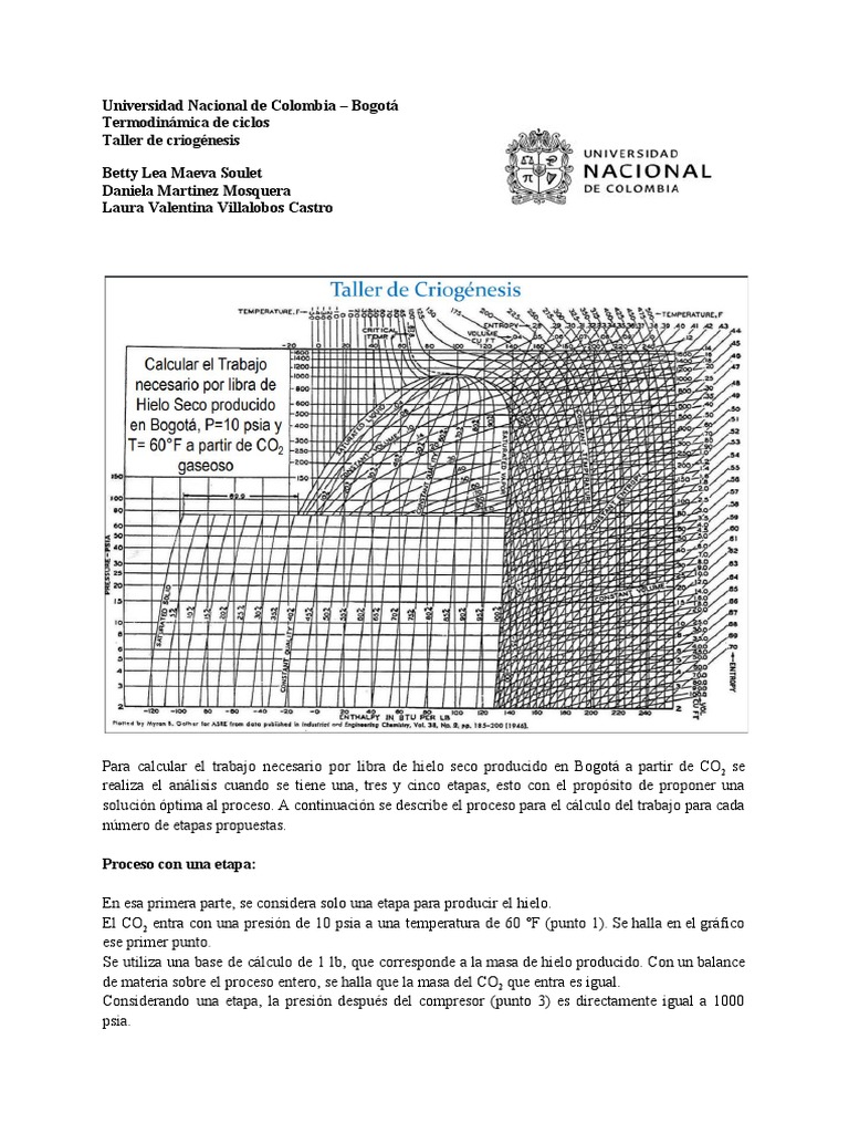 Taller de Criogénesis | PDF | Cantidades fisicas | Mecánica de Medios ...