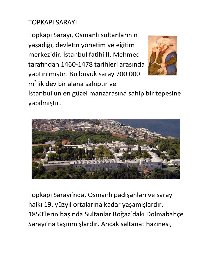 Topkapi Sarayi | PDF