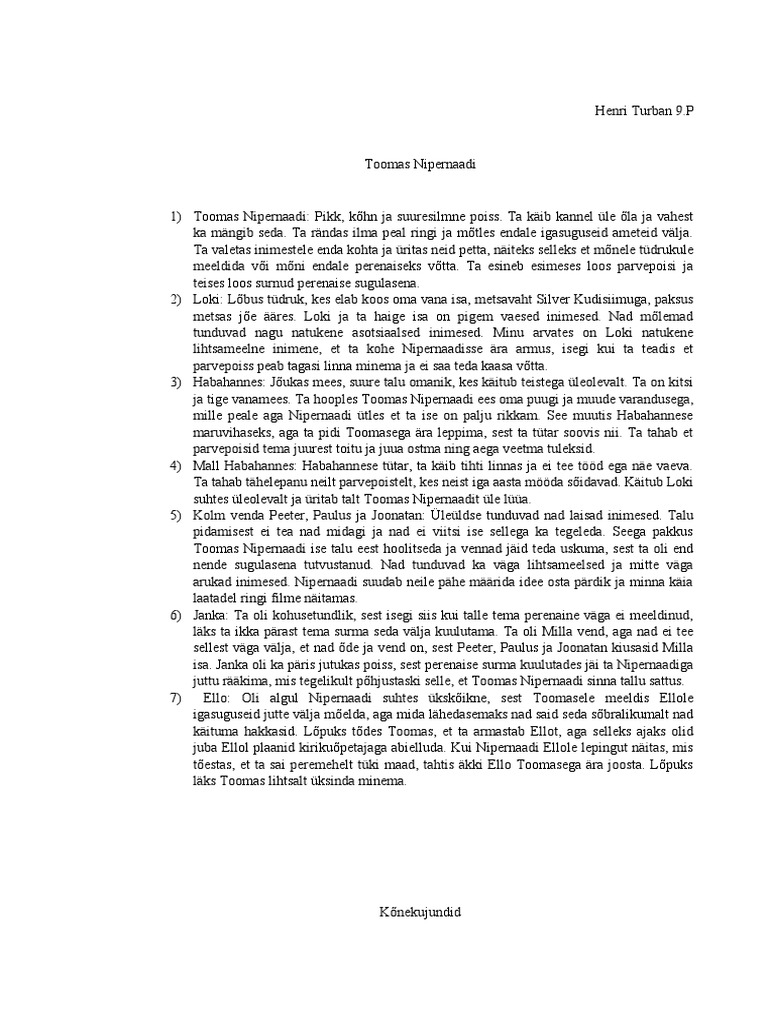 Toomas Nipernaadi | PDF