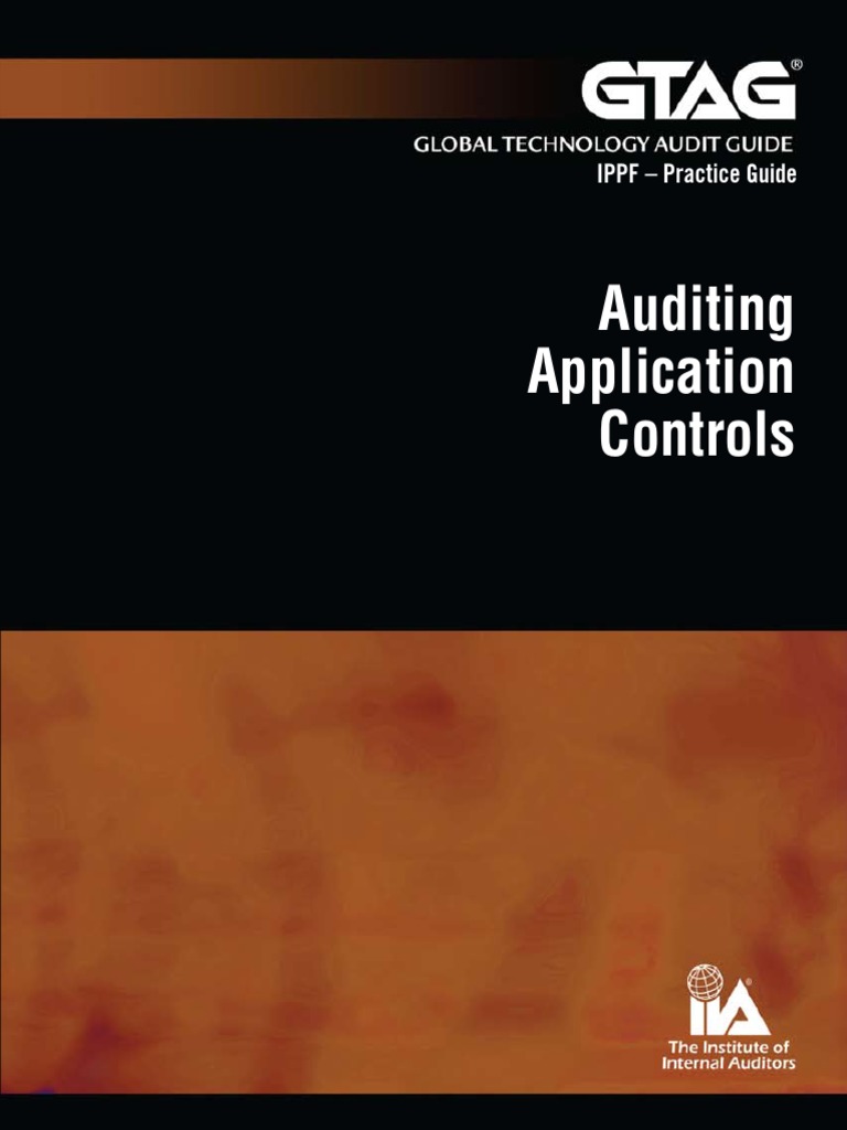 GTAG 8 - Auditing Application - Controls | PDF | Internal Audit | Audit