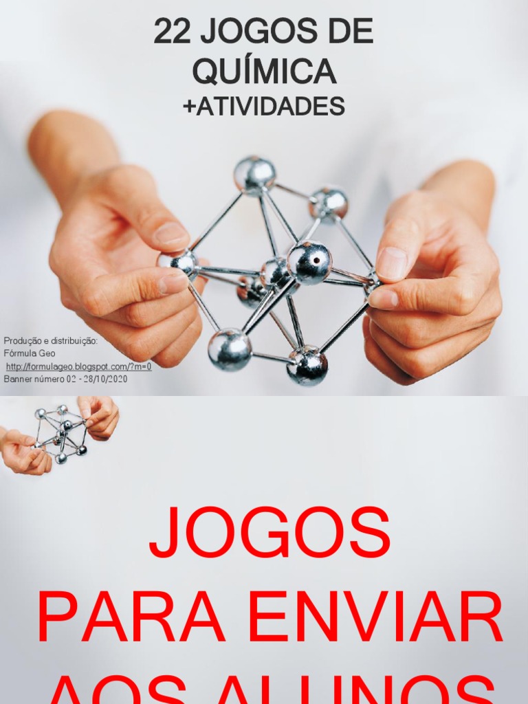 22 Jogos De Química Download Grátis Pdf Tabela Periódica Química