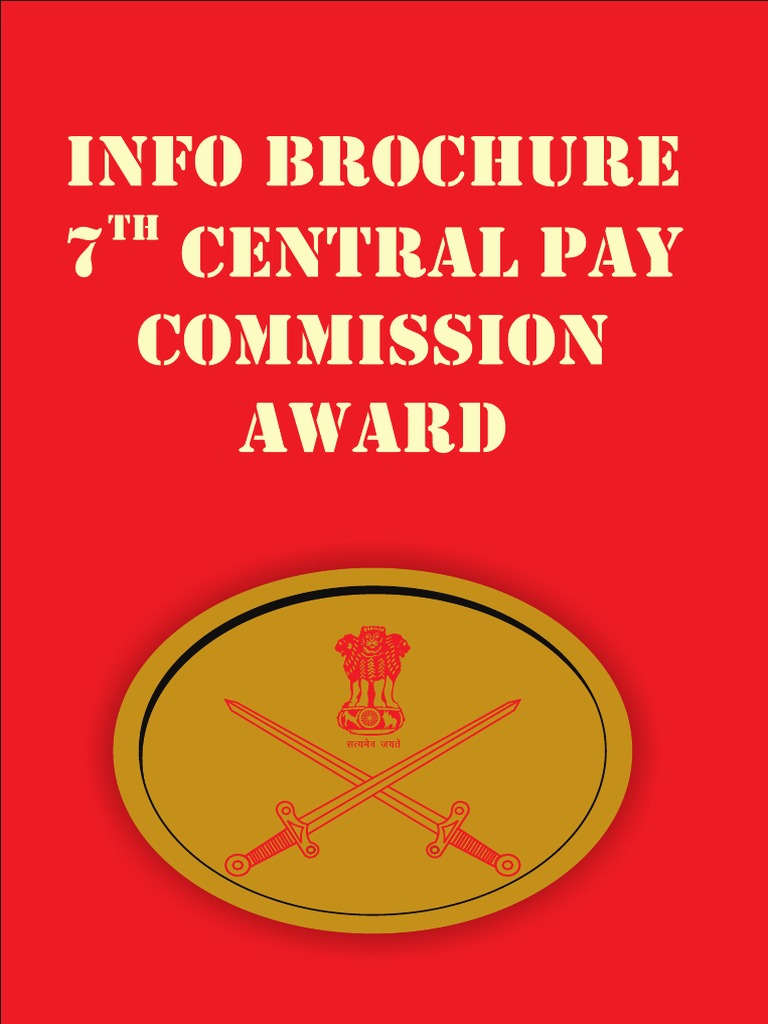 7 CPC Information Brochure (English) | PDF | Pension | Positions Of ...