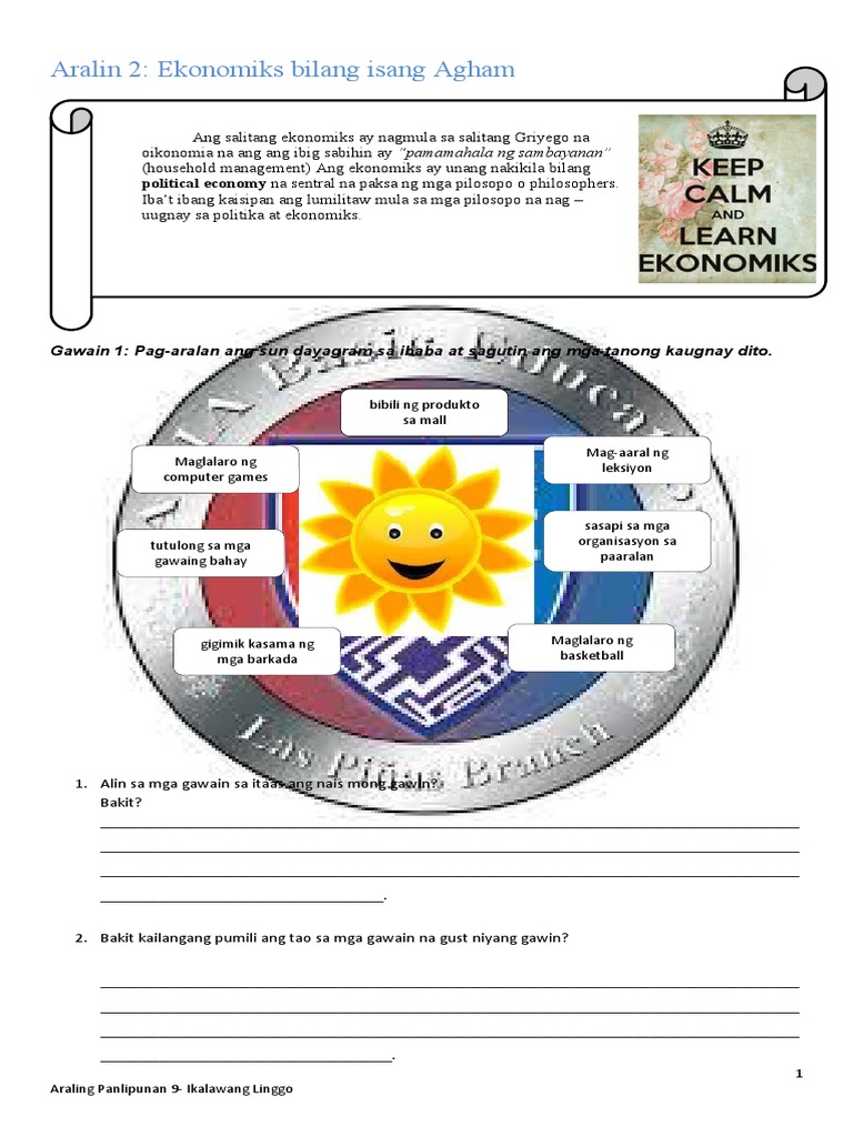 Ap G9 - Week 2 | PDF