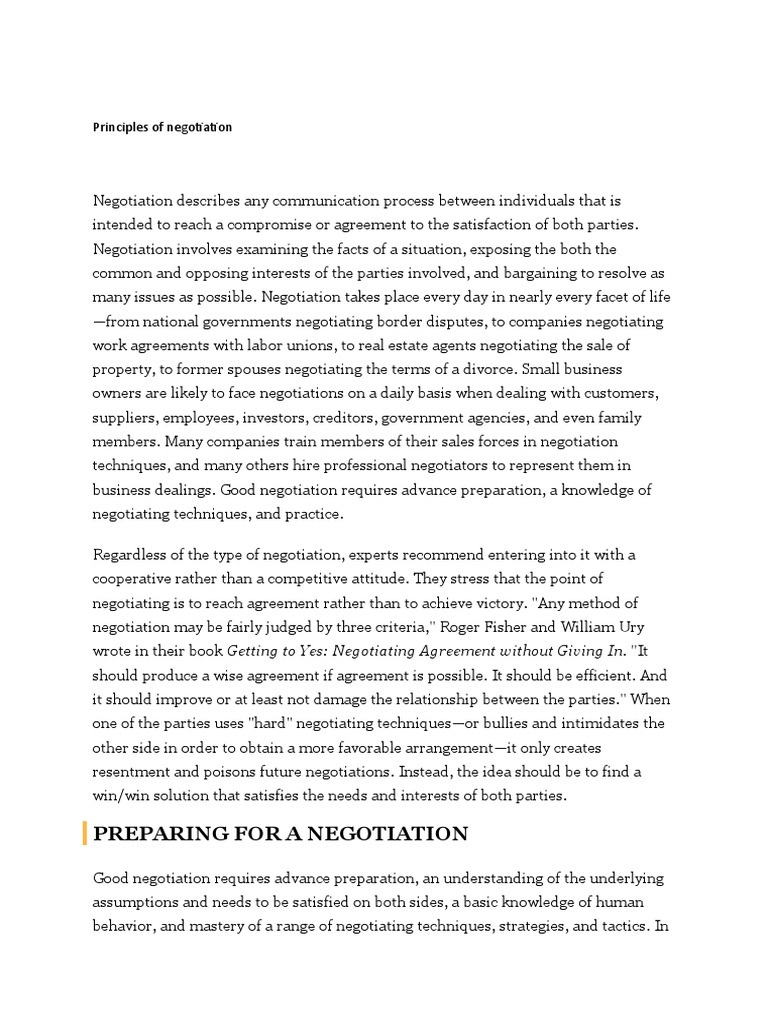 A Comprehensive Guide to the Principles and Process of Successful ...