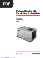 Rheem Package Unit Manual | PDF | Air Conditioning | Building Technology