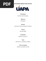 Pensum de Derecho Uapa | PDF | Información del gobierno | Gobierno