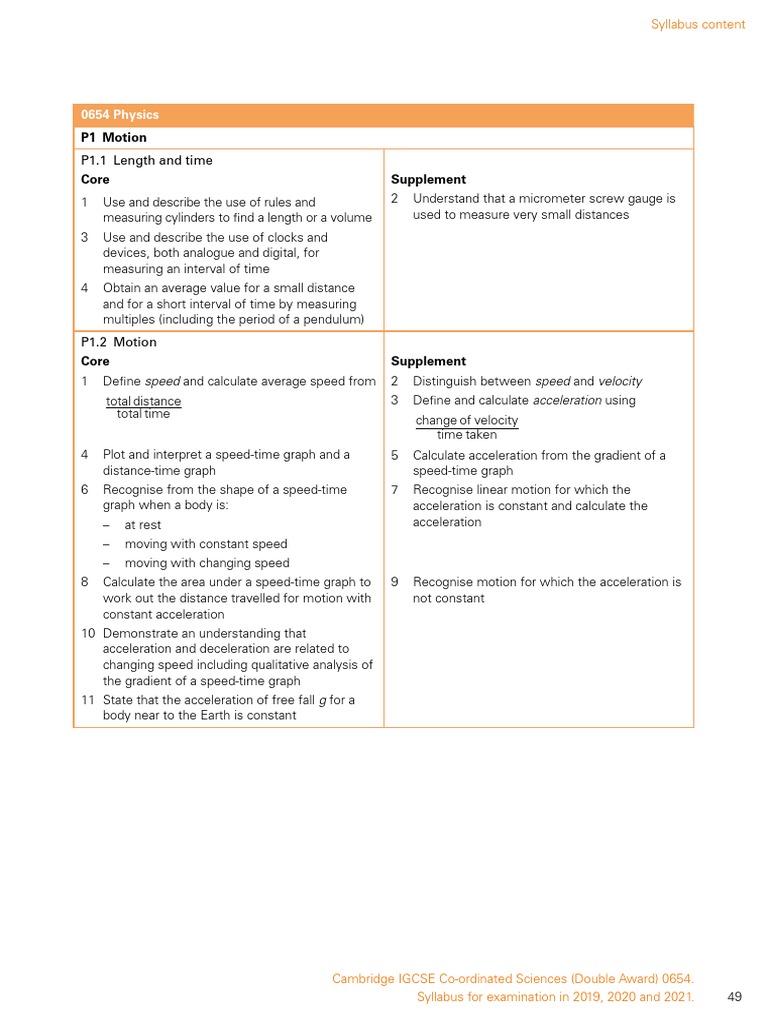 Combined Coordinated Science-Syllabus | Download Free PDF | Radioactive ...