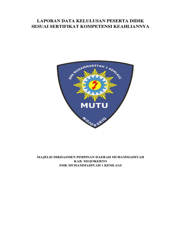 Mutu Lulusan - Laporan Lulusan Lembaga Pemberi Sertifikat | PDF