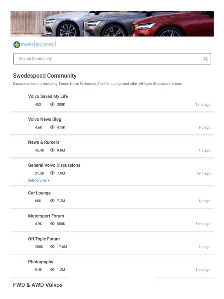 SwedeSpeed - Volvo Performance Forum | PDF | Car Body Styles | Vehicles