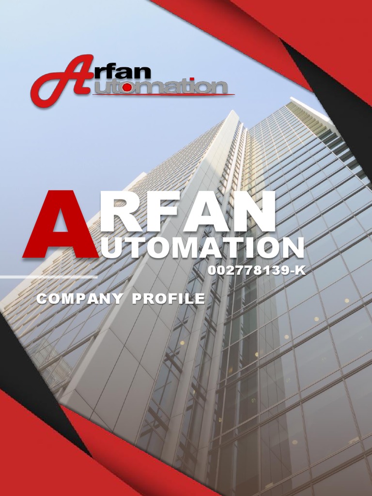 Arfan Automation Company Profile | PDF | Automation | Business