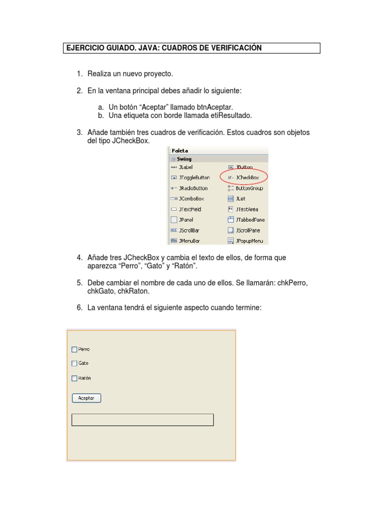 Tuto Java Netbeans - Listas | PDF | Ventana (informática) | Java ...