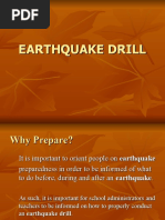 Earthquake Drill Script | PDF