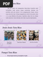 Pengertian, Jenis Dan Fungsi Tata Rias | PDF
