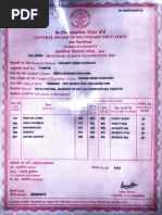 Class 12 Marksheet Template | PDF