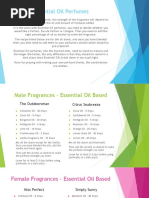 A Complete Guide On Perfume Formulations - PDF | PDF | Perfume | Toiletry