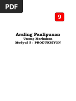 Araling Panlipunan (1st Quarter Examination For Grade 9 Students ...