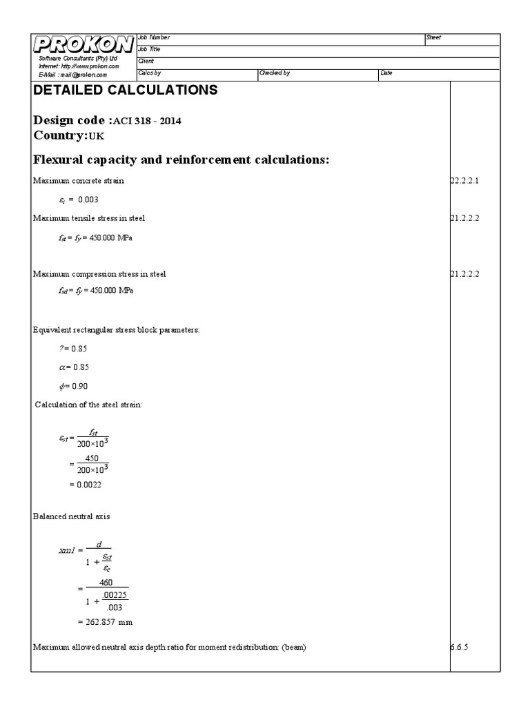 Prokon PDF | PDF | Beam (Structure) | Building Engineering