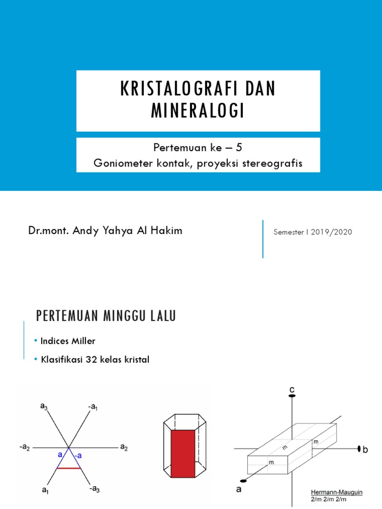 Materi 5-Proyeksi - Stereografis | PDF