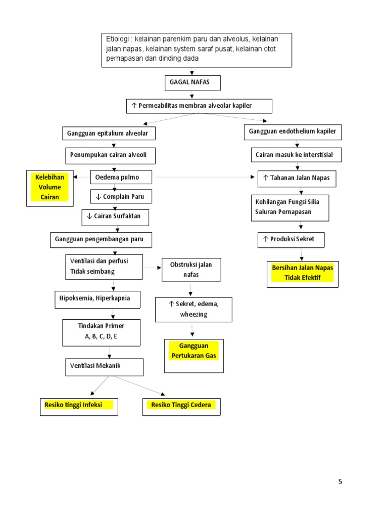 Gagal Nafas: Penyebab dan Risiko | PDF