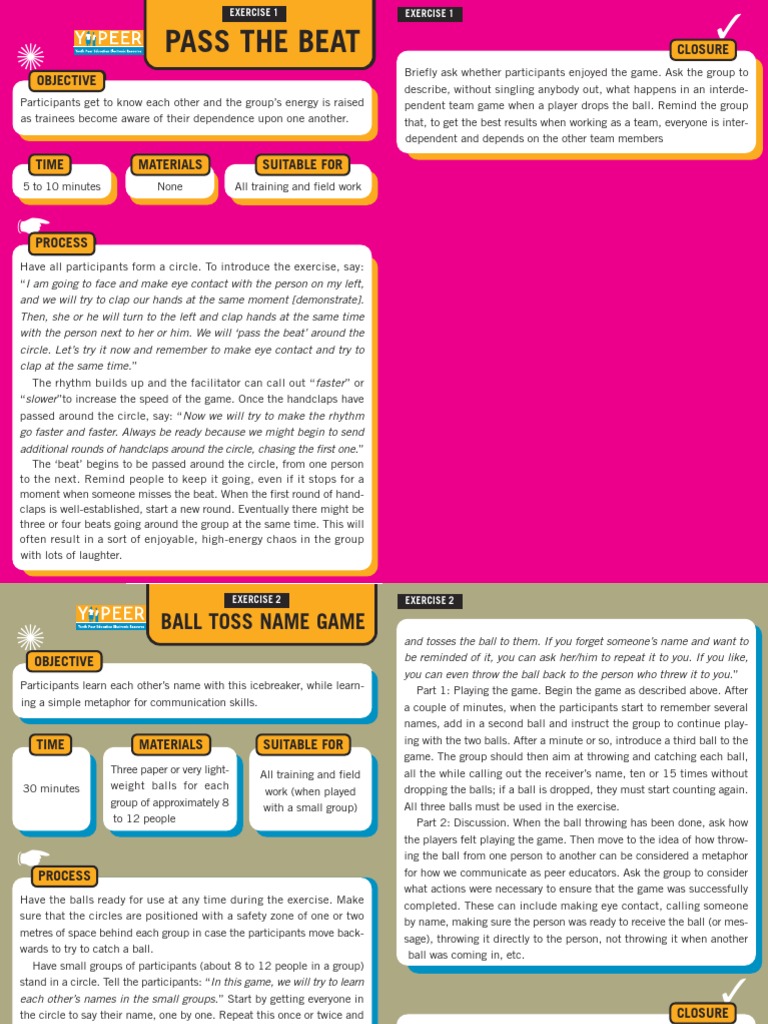 Pass The Beat Pass The Beat: Closure | PDF | Human Sexuality | Adolescence