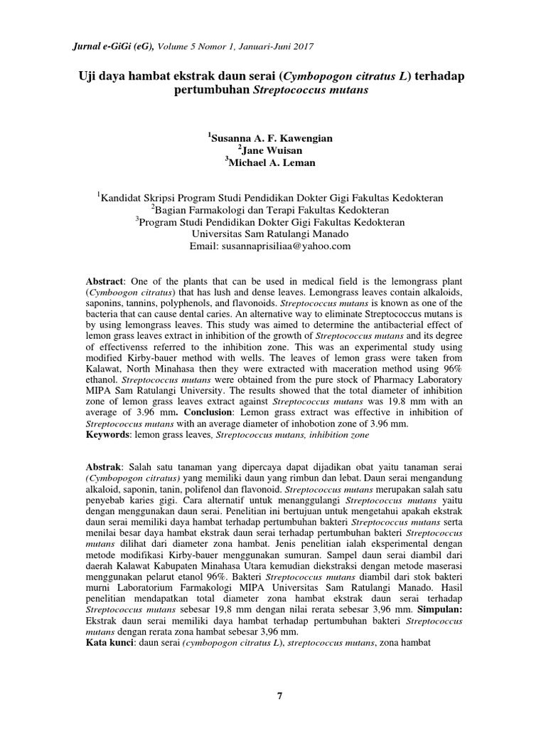 Daun Sereh 2 PDF | PDF