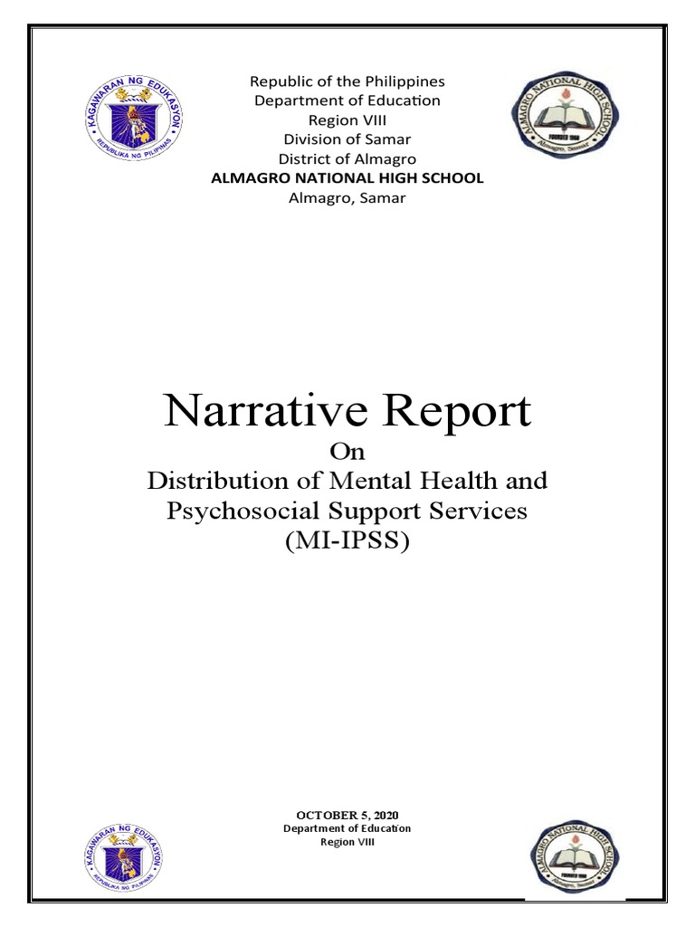 Distribution On PFA-narrative | PDF | Psychological Concepts | Cognition