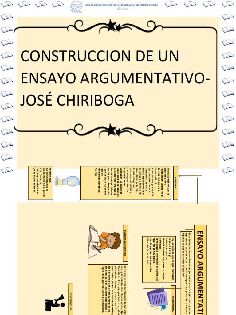 Organizador Grafico Construccion de Un Ensayo Argumentativo | PDF ...