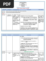 WEEKLY HOME LEARNING PLAN-oct Week 2-Esp | PDF