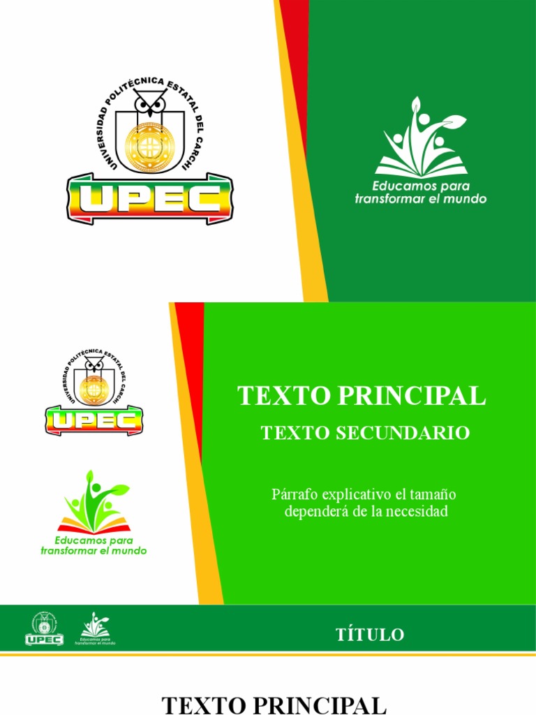 Diapositivas Upec | PDF