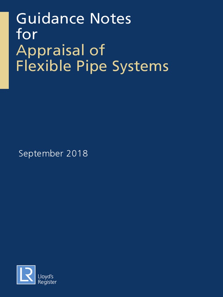 Appraisal of Flexible Pipe Systems: Guidance Notes For | PDF ...
