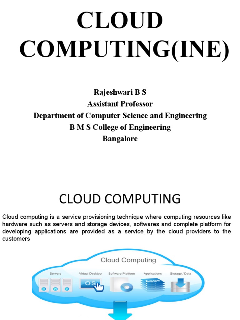 CC PPT Student - 6A&B 10 2 2019 | PDF | Platform As A Service | Cloud ...