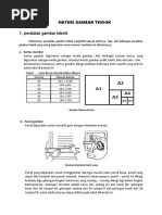 Ukuran dan Standar Etiket Gambar A3 | PDF | Komputer