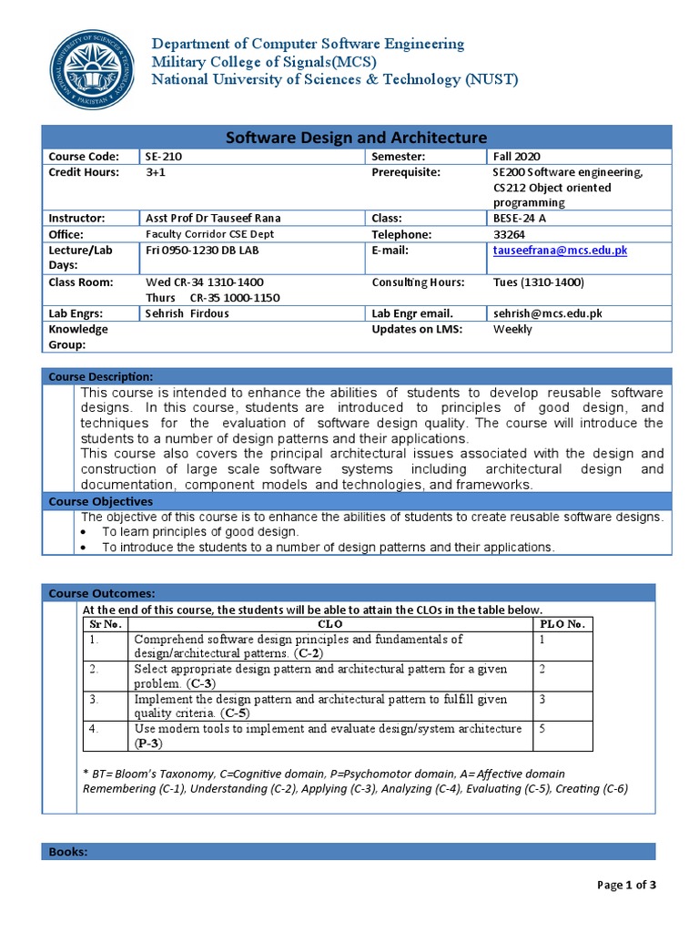 Software Design and Architecture | PDF | Component Based Software Engineering | Software Engineering