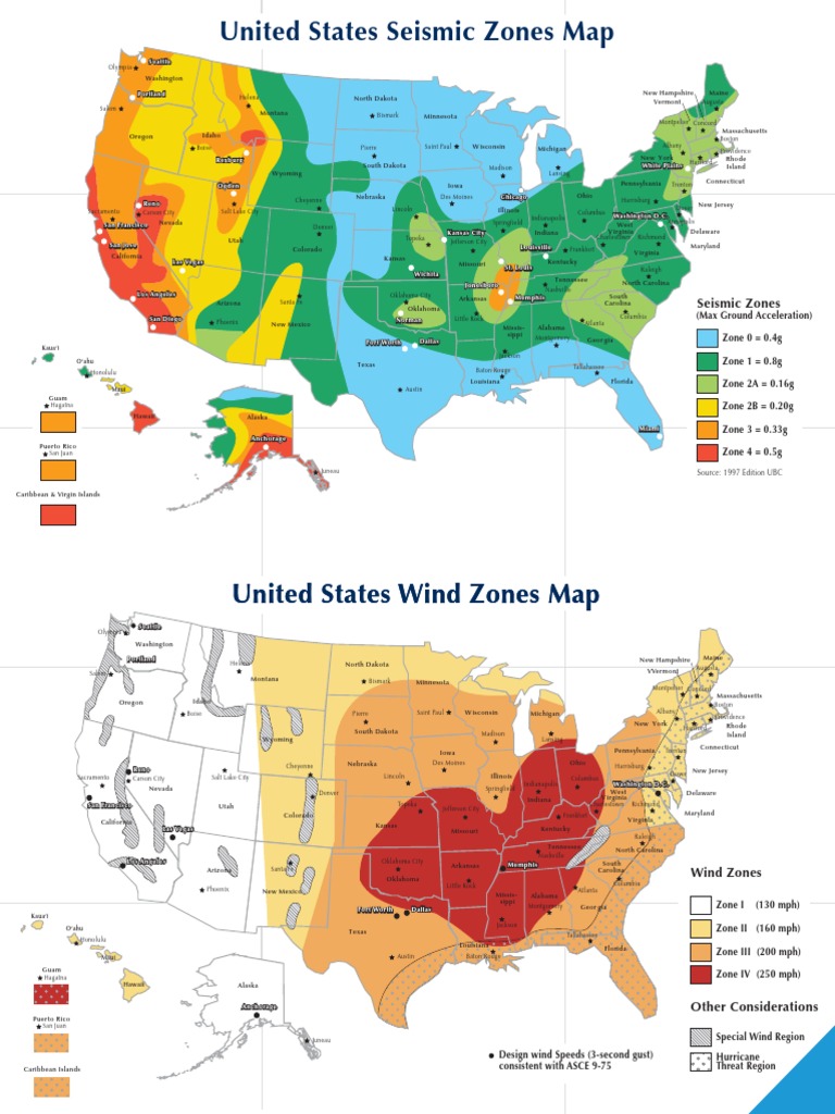 Chapter 5 - Risk Assessment Maps - United States - Seismic and Wind ...