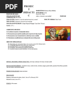 Popoare de Ieri Și de Azi-Proiect Didactic Clasa AIV-A | PDF