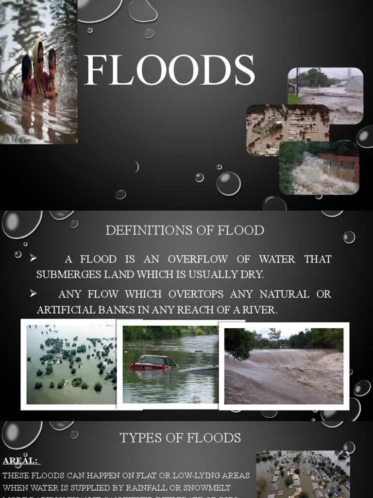 Presentation On Floods | PDF | Flood | River