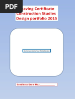 Construction Studies Portfolio Layout | PDF | Design | Drawing