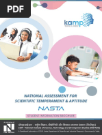 Kamp Nasta Circular 25 26 | PDF | Multiple Choice | Science