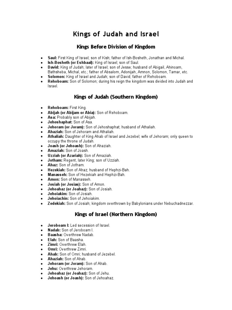 Kings | PDF