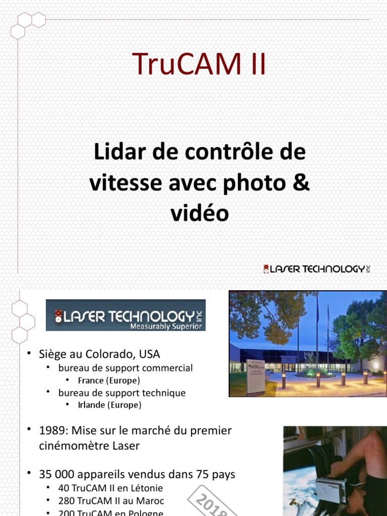 Introduction TruCAM II - Juillet 2019 | PDF | Optique | Équipement