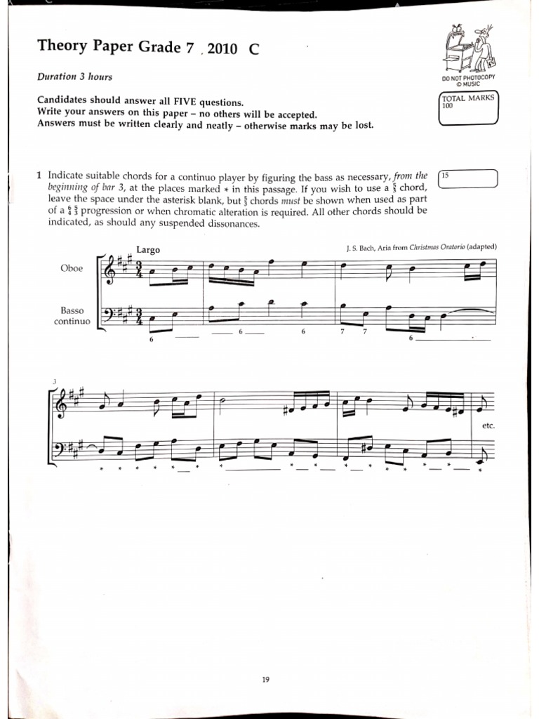 Grade 7 Music Theory ABRSM | PDF