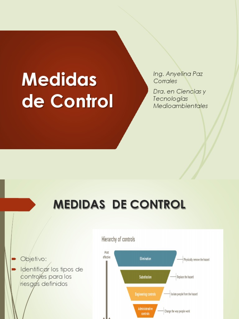Medidas de Control PDF | PDF | Comunicación | Conocimiento