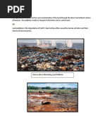 Geography (Land Pollution) Project | PDF
