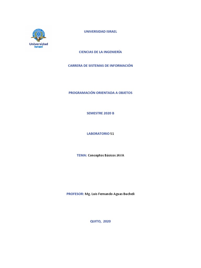 Ls1 Poo Pdf Máquina Virtual De Java Java Lenguaje De Programación 0749