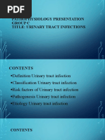 UTI - Concept Map | PDF | Urinary Tract Infection | Microbiology